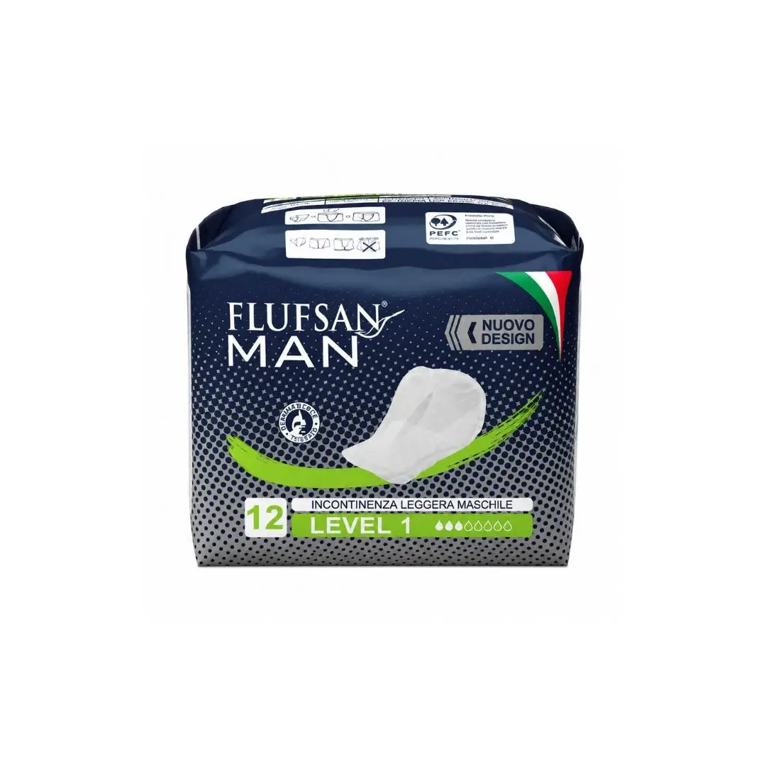 Flufsan Ulošci za muškarce Level 1, 12 Komada