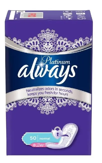 Always Platinum Normal Dnevni ulošci, 50 komada