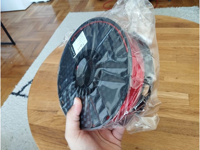 Filament plastika PETG 1,75mm crveni 3D print