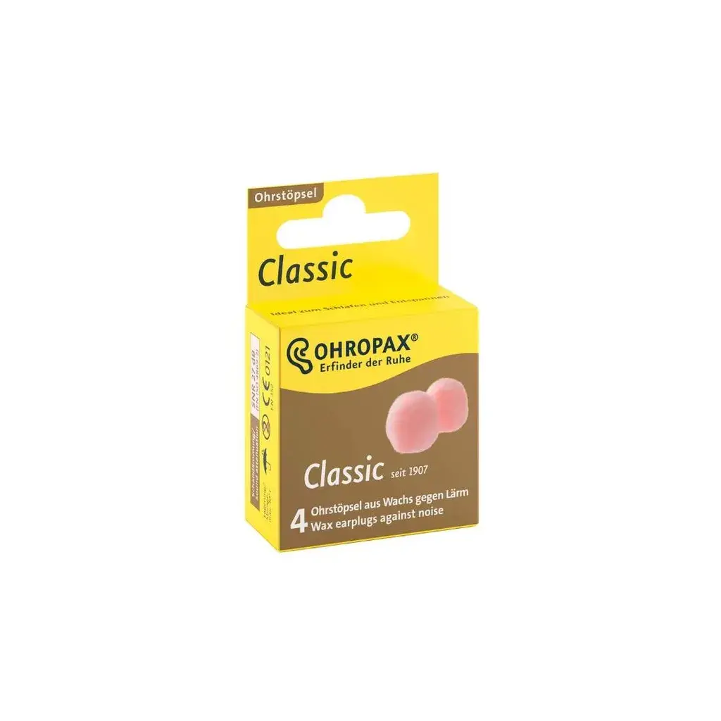 Ohropax Čepići za uši Classic, 4 komada