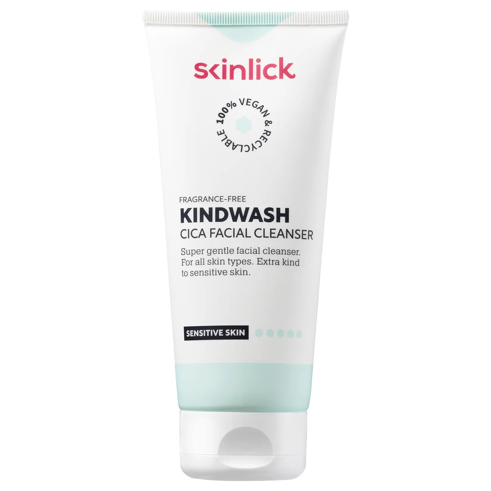 Skinlick Gel za čišćenje lica sa cica ekstraktom Kindwash, Kremasti, 200ml