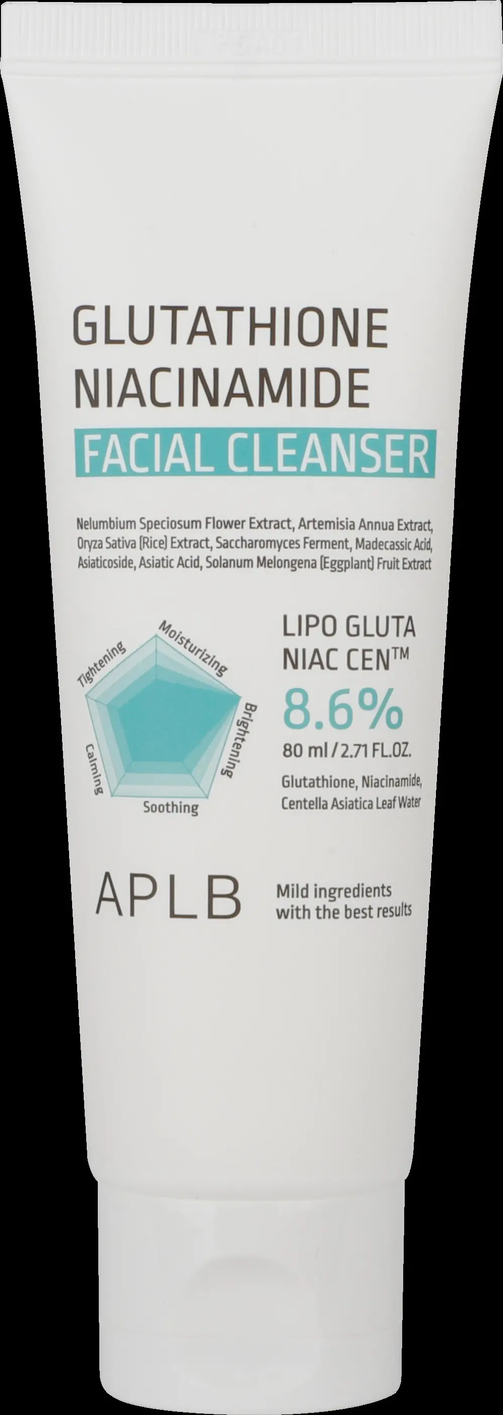 APLB Gel za ćišćenje lica Glutathione Niacinamide, 80 ml