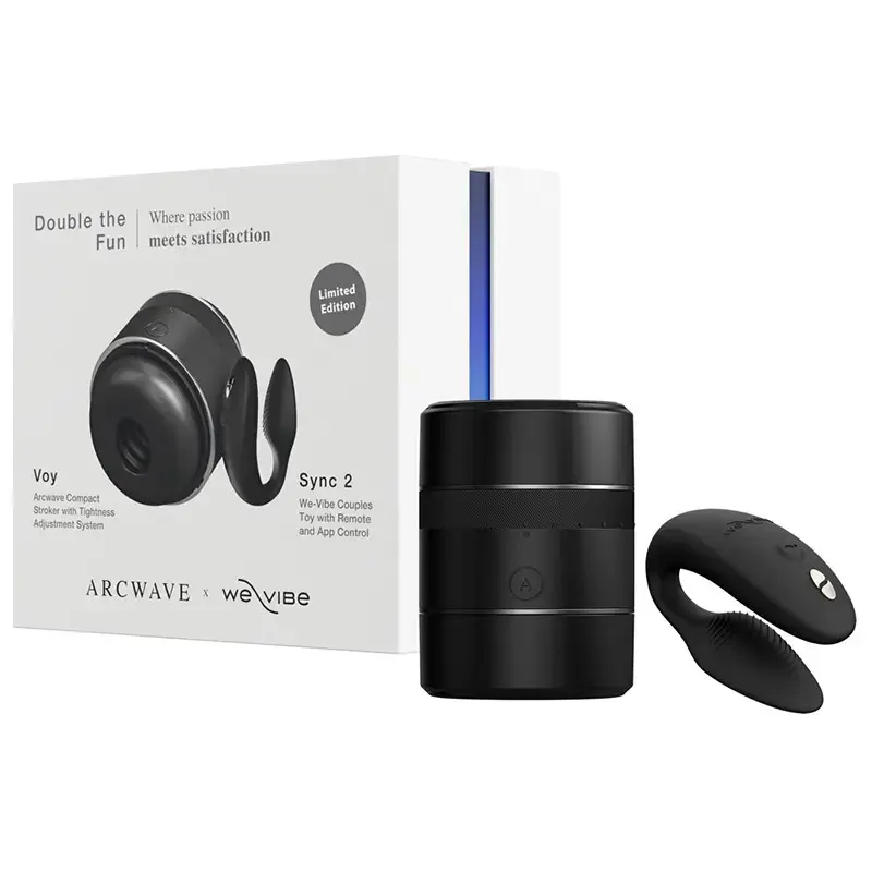 We vibe Arcwave Masturbator + vibrator