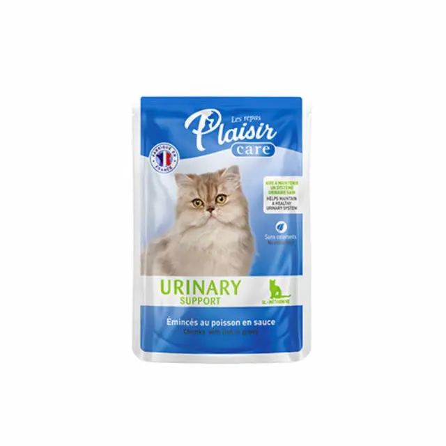 NORMAN&DISE Sos za mačke Plaisir Care New Urinary Support, 85g, 12 komada