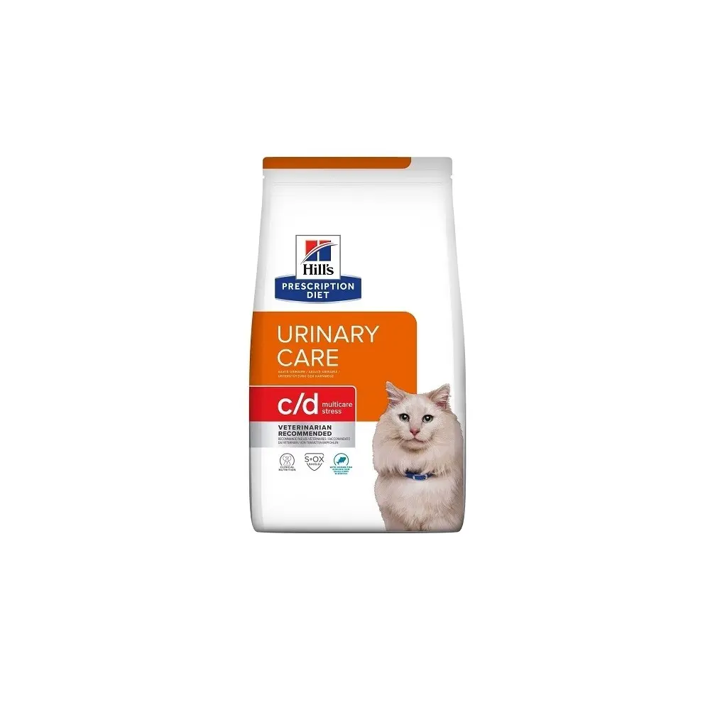 Hill's Prescription Diet C/D Urinary stress Dijetalna hrana za mačke, Ukus okeanske ribe, 1.5kg