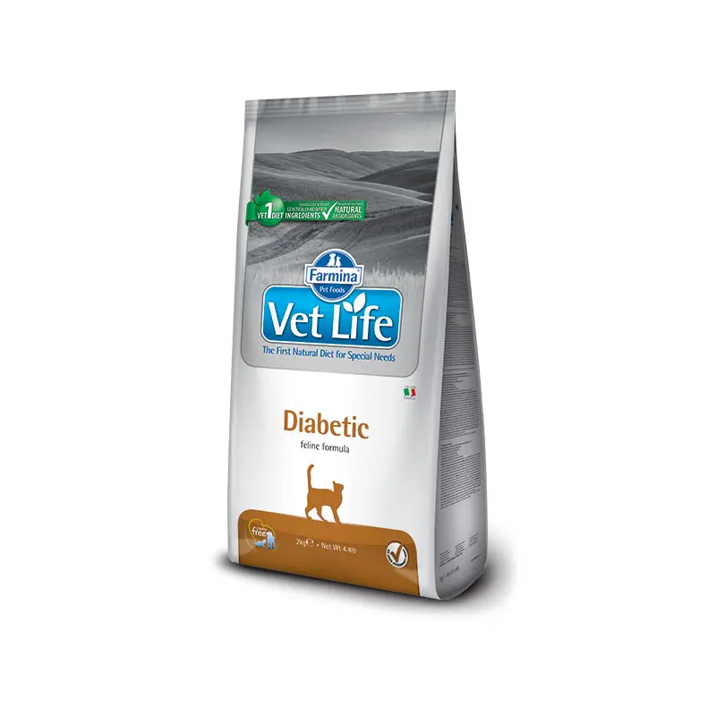 FARMINA VET LIFE Dijetetska hrana za mačke Diabetic, Piletina, 2kg