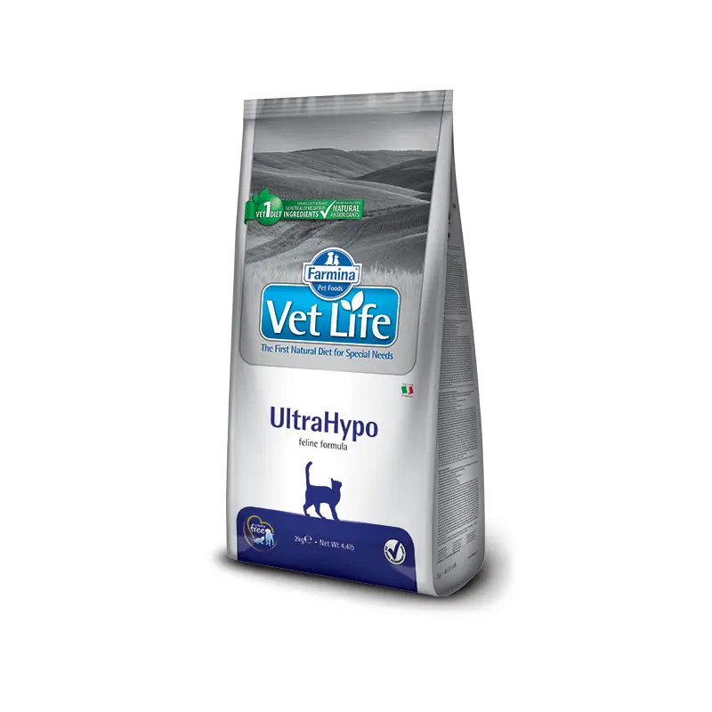 FARMINA VET LIFE Dijetetska hrana za mačke Ultrahypo, 2kg