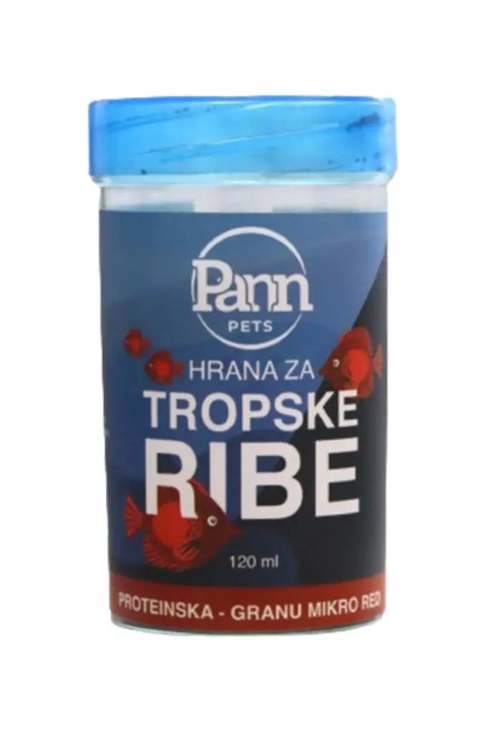 Pannpets Proteinska granu mikro hrana za ribice, 120ml