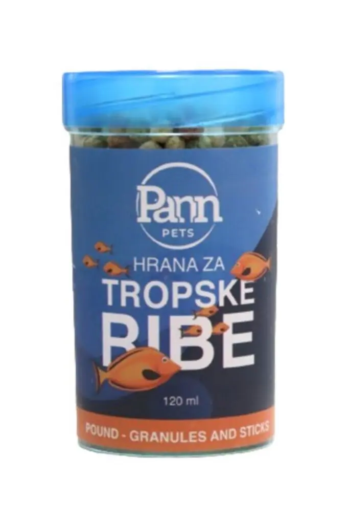 Pannpets Hrana za ribice Pound Granu&Sticks, 120ml