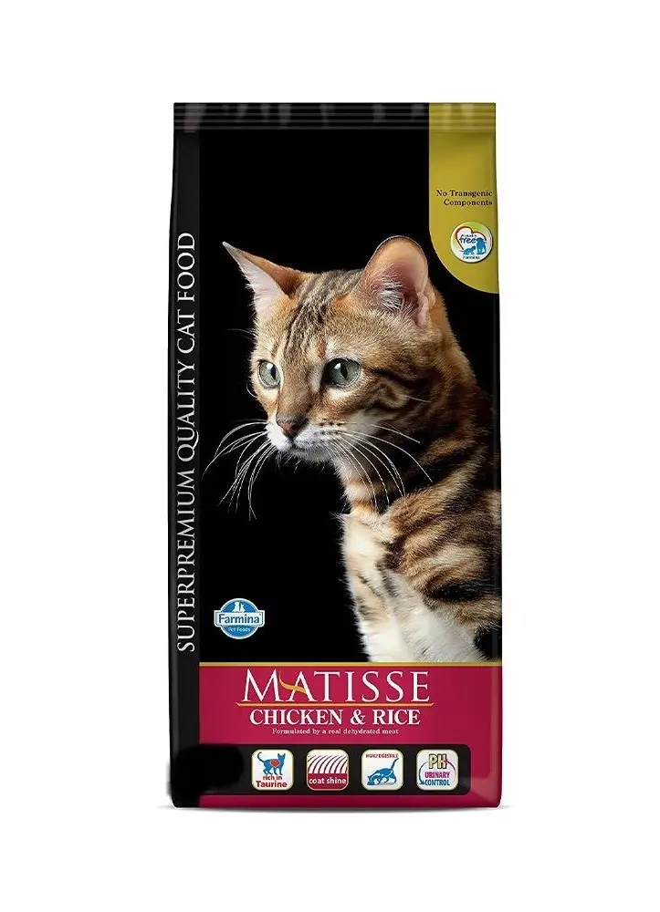 Matisse Suva hrana za odrasle mačke, Piletina i pirinač, 400g