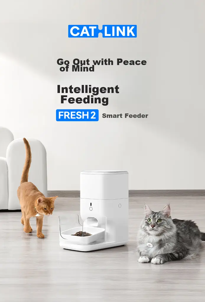 Catlink Pametna hranilica za pse i mačke, Bela