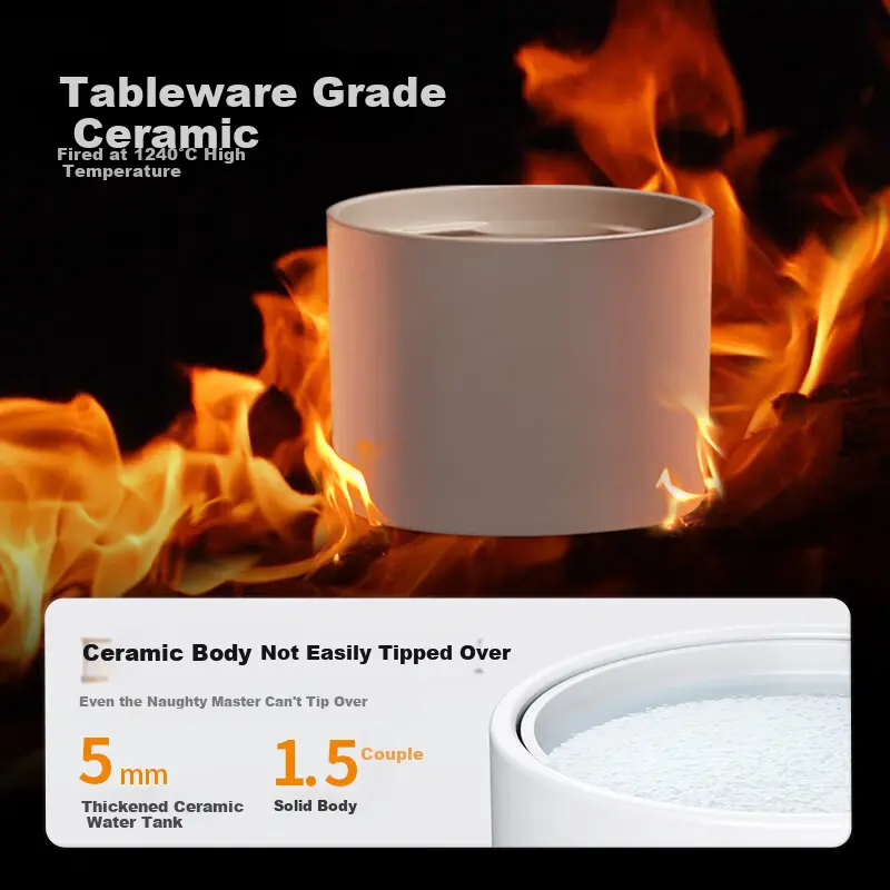 Miaoxiangjia Fontana za pse i mačke, 2600 mAh, Bela