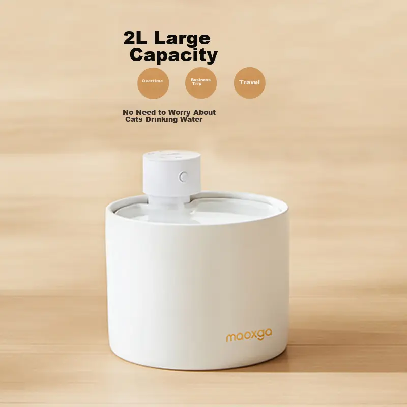 Miaoxiangjia Fontana za pse i mačke, 2600 mAh, Bela