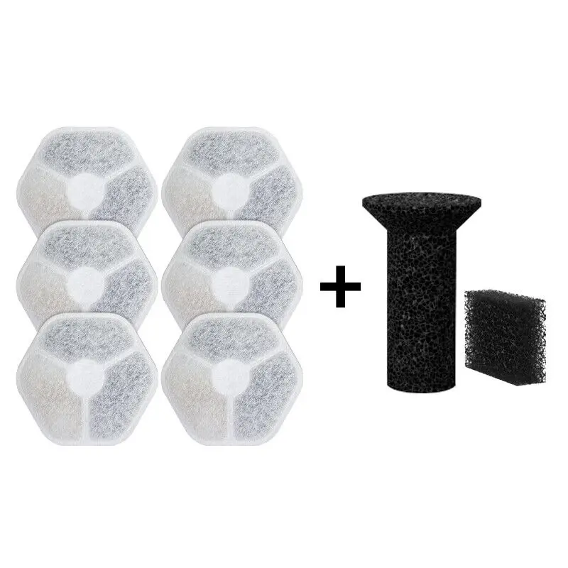 XCHO Set filtera za fontanu za lubimce, 6 komada