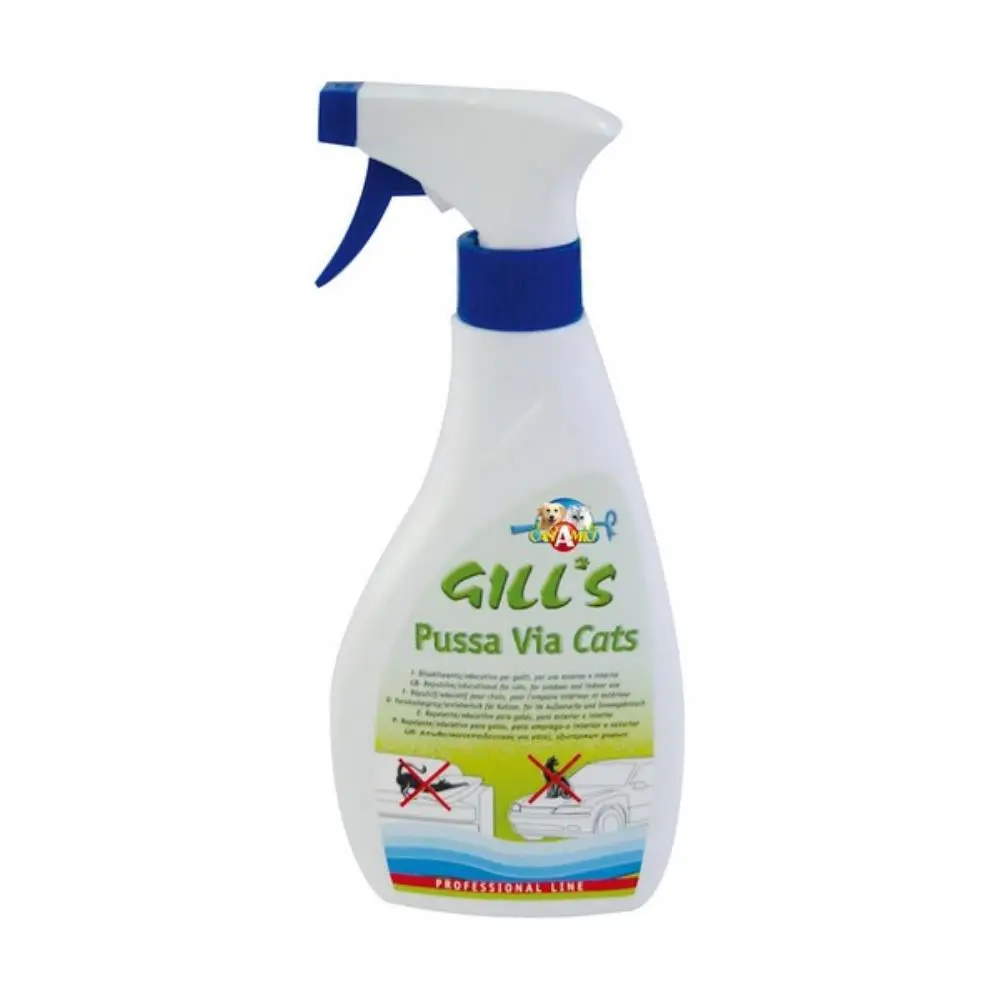 Gills Repelentni sprej za odbijanje mačaka i pasa Pussa Via Cats, 300ml
