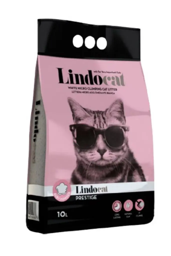 Lindocat Posip za mačke Prestige Baby Powder, 10L