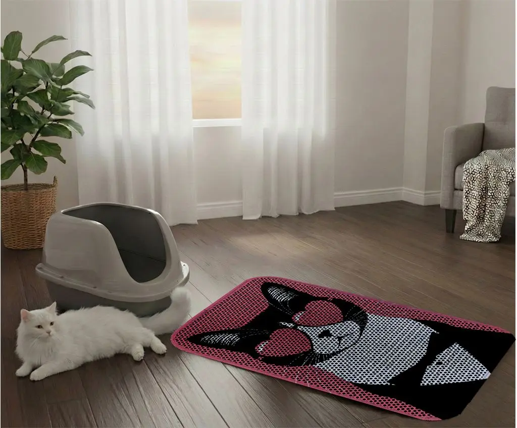 Paws & Whiskers Prostirka za mačiji toalet, Šarena