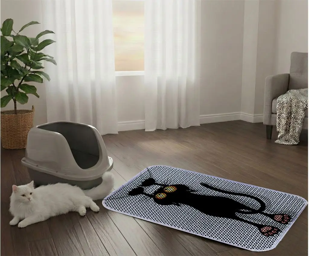 Paws & Whiskers Prostirka za mačiji toalet, Šarena