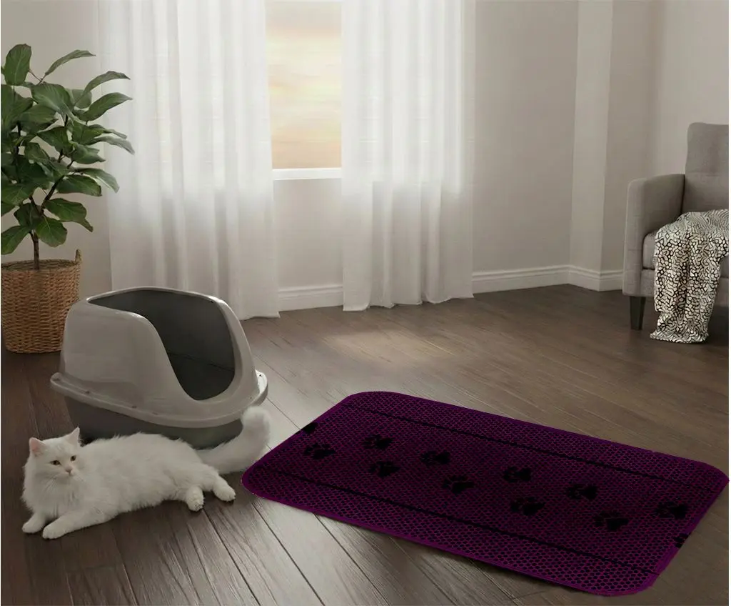 Paws & Whiskers Prostirka za mačiji toalet, Šarena