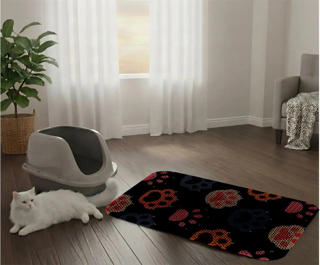Paws & Whiskers Prostirka za mačiji toalet, Šarena