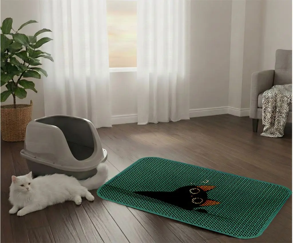 Paws & Whiskers Prostirka za mačiji toalet, Šarena