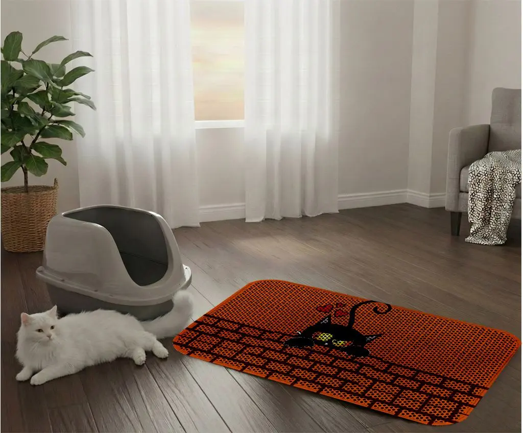 Paws & Whiskers Prostirka za mačiji toalet, Šarena