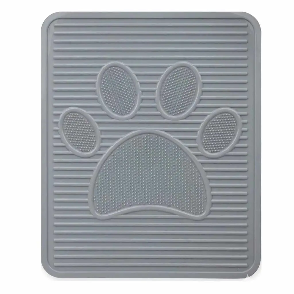 Paws & Whiskers Otirač za mačiji toalet, Sivi