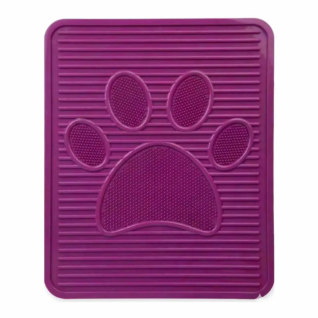 Paws & Whiskers Otirač za mačiji toalet, Ljubičasti