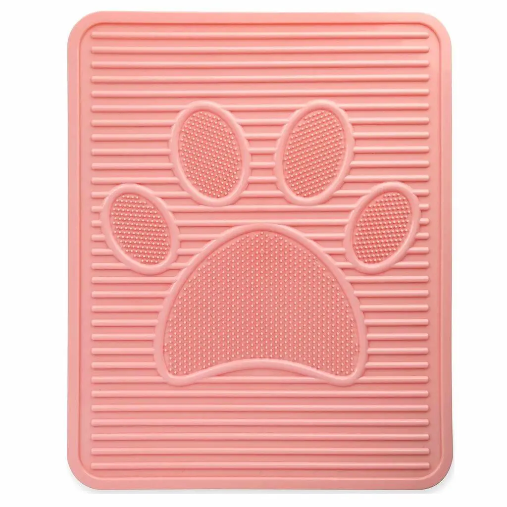 Paws & Whiskers Otirač za mačiji toalet, Roze