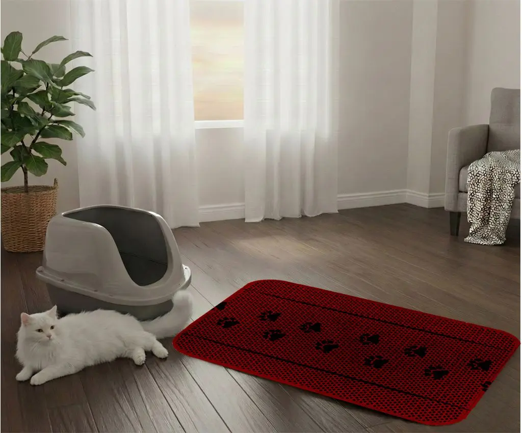 Paws & Whiskers Prostirka za mačiji toalet, Šarena