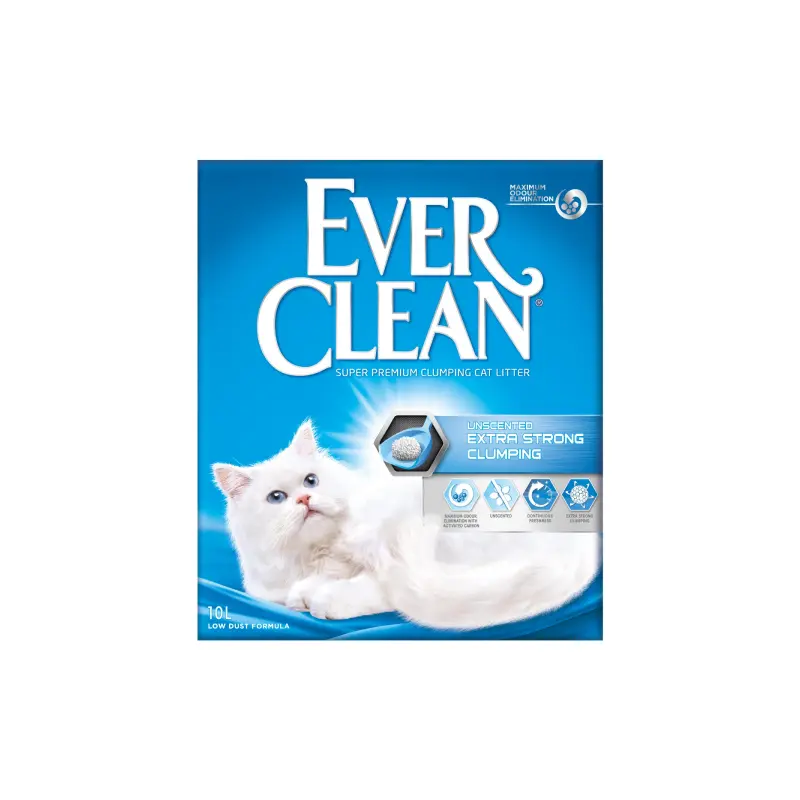 EVERCLEAN Posip za mačke sa mirisom Extra Strong 10l