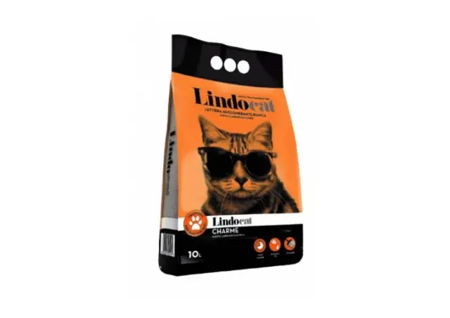 Lindocat Grudvajući posip za mačke Charme Amber&Calendula 10l