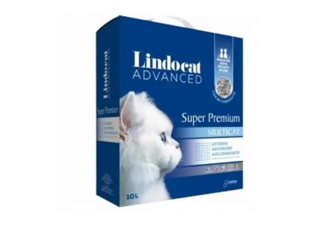 Lindocat Posip za mačke Super Premium Multicat 10l