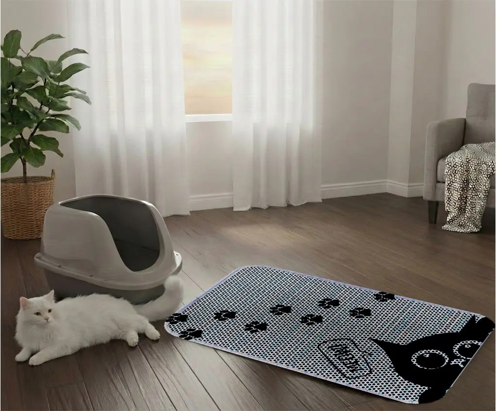 Paws & Whiskers Prostirka za mačiji toalet, Šarena