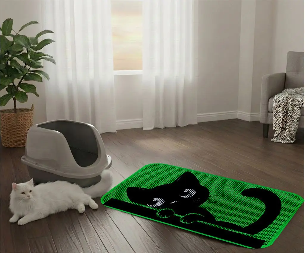 Paws & Whiskers Prostirka za mačiji toalet, Šarena