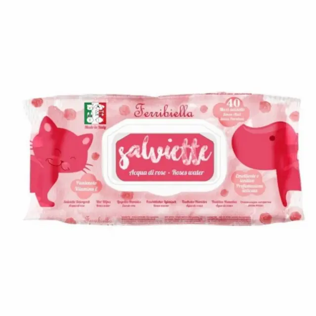 FERRIBIELLA Higijenske maramice Rose Water 40/1