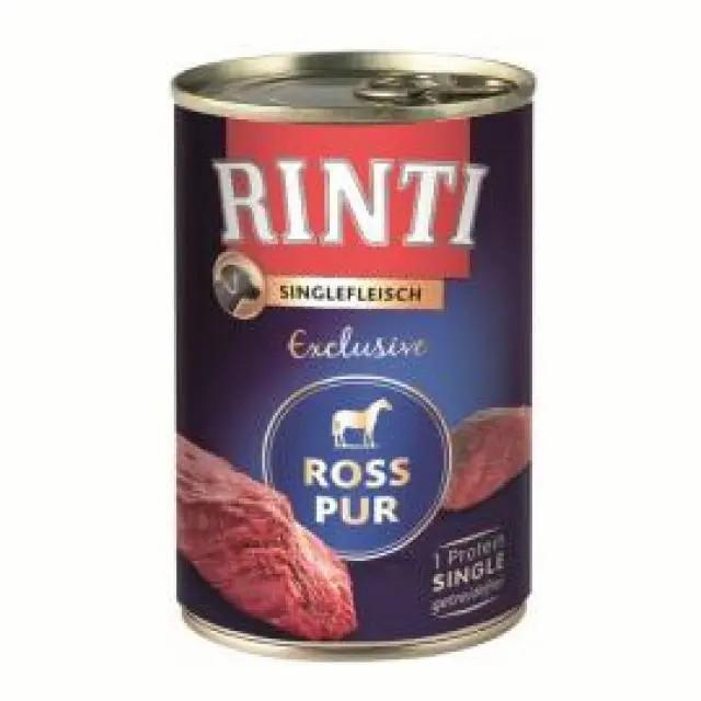 Rinti Vlažna hrana za pse SF Pur Ross, Konjsko meso, 400g