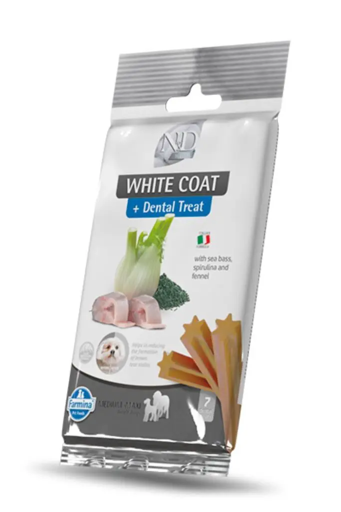 N&D Poslastica za pse White Sea Bass, Medium/Maxi, 100 g