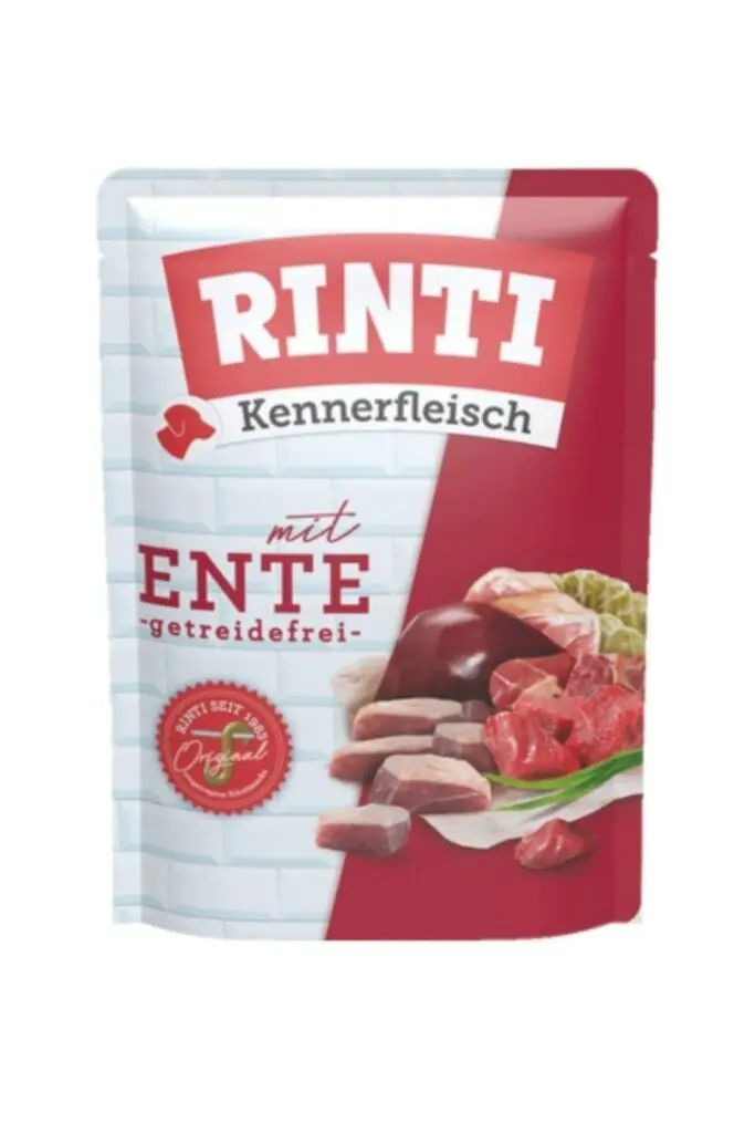 Rinti Vlažna hrana za pse Kennerfleisch, Pačetina, 400g