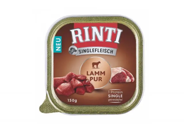 RINTI Vlažna hrana Adult, Jagnjetina, 150g