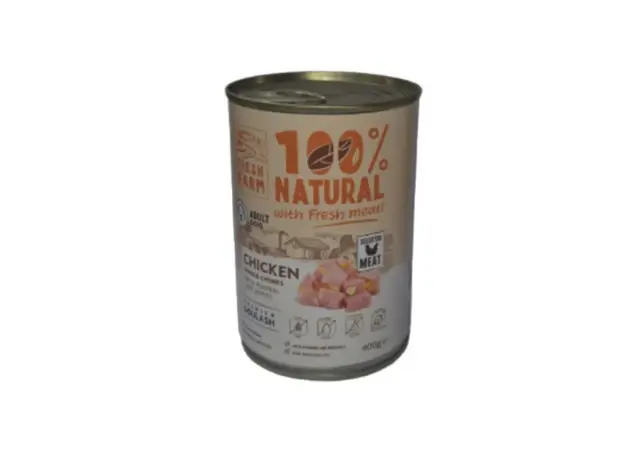 Fresh Farm Gulaš za pse, Piletina bundeva i jabuka, 400g