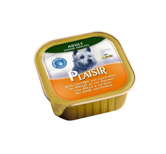 NORMAN&DISE Pašteta za pse Plaisir, Piletina i povrće, 300g