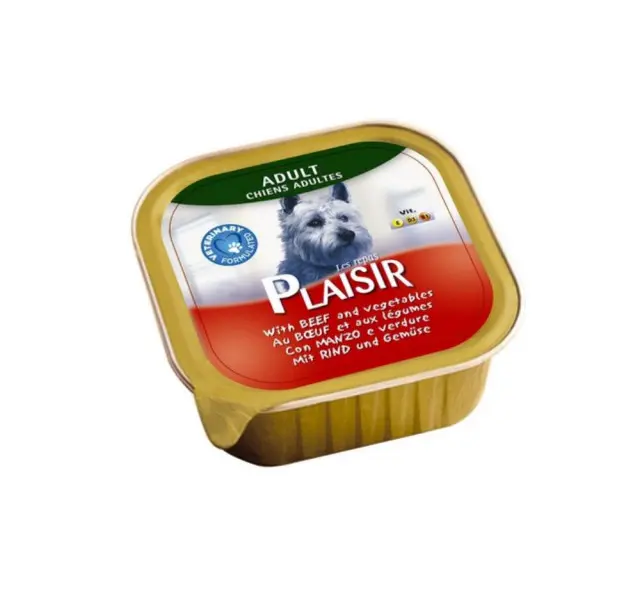 NORMAN&DISE Pašteta za pse Plaisir, Govedina i povrće, 150g