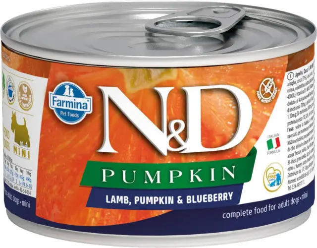 N&D Vlažna hrana za pse Adult Mini, Jagnjetina, 140g