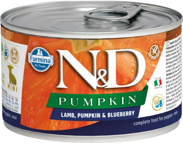 N&D Vlažna hrana za pse Puppy, Jagnjetina, 140g