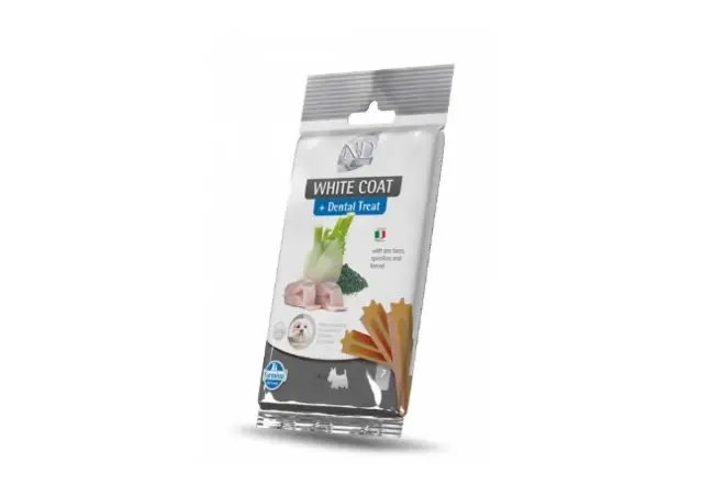 N&D Poslastica za pse Mini, Beli brancin, 60g