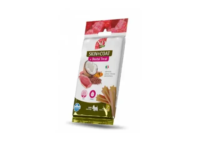 N&D Poslastica za pse Quinoa Skin & Coat Mini, Pačetina, 60g
