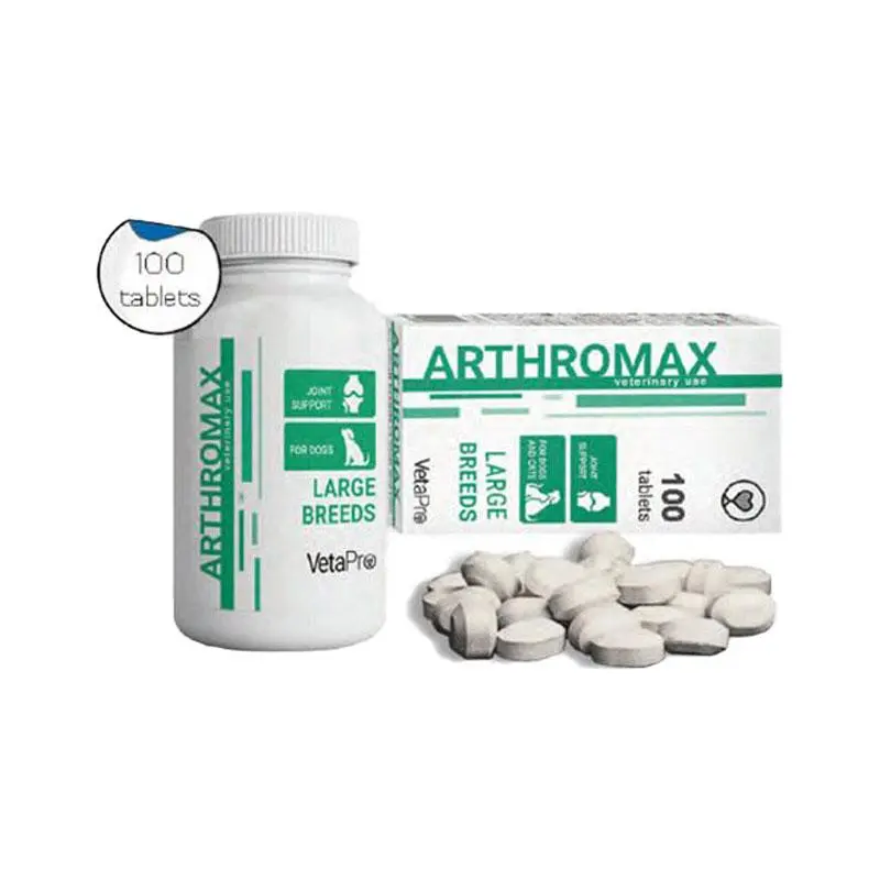 VETA PRO Suplement za zglobove pasa velikih rasa Arthromax, 100 tableta