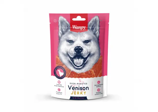 WANPY Poslastica za pse, Divljač, 100g