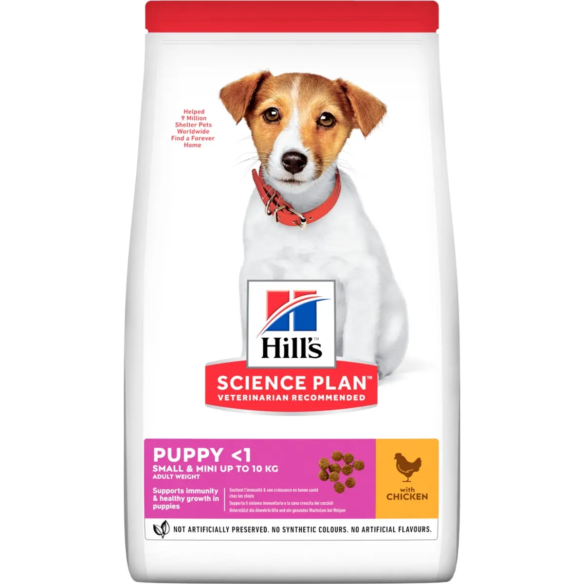 Hill's Science Plan Suva hrana za pse, Puppy, Small&Mini, Piletina, 6 kg